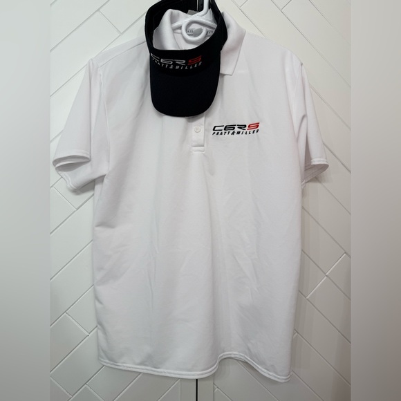 Port Authority | Tops | Ladies White Corvette C6rs By Pratt Miller Polo ...